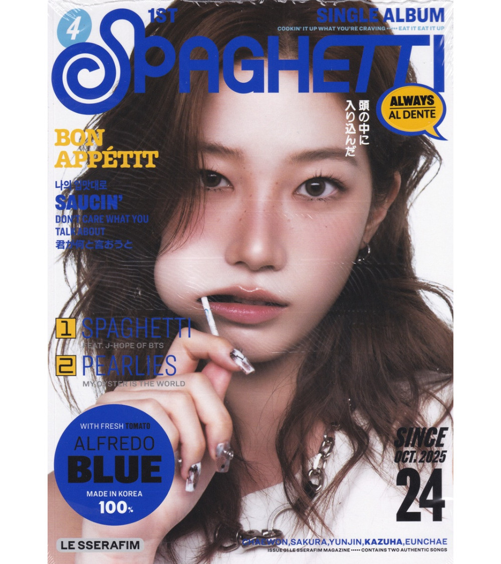 LE SSERAFIM - SPAGHETTI - COMPACT VER. KAZUHA