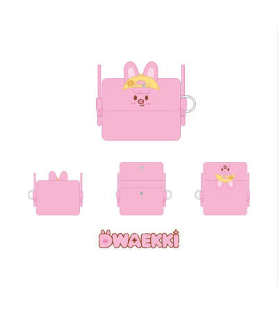 STRAY KIDS - SKZOO X SANRIO CHARACTERS - CARD WALLET CROSS BAG VER ...