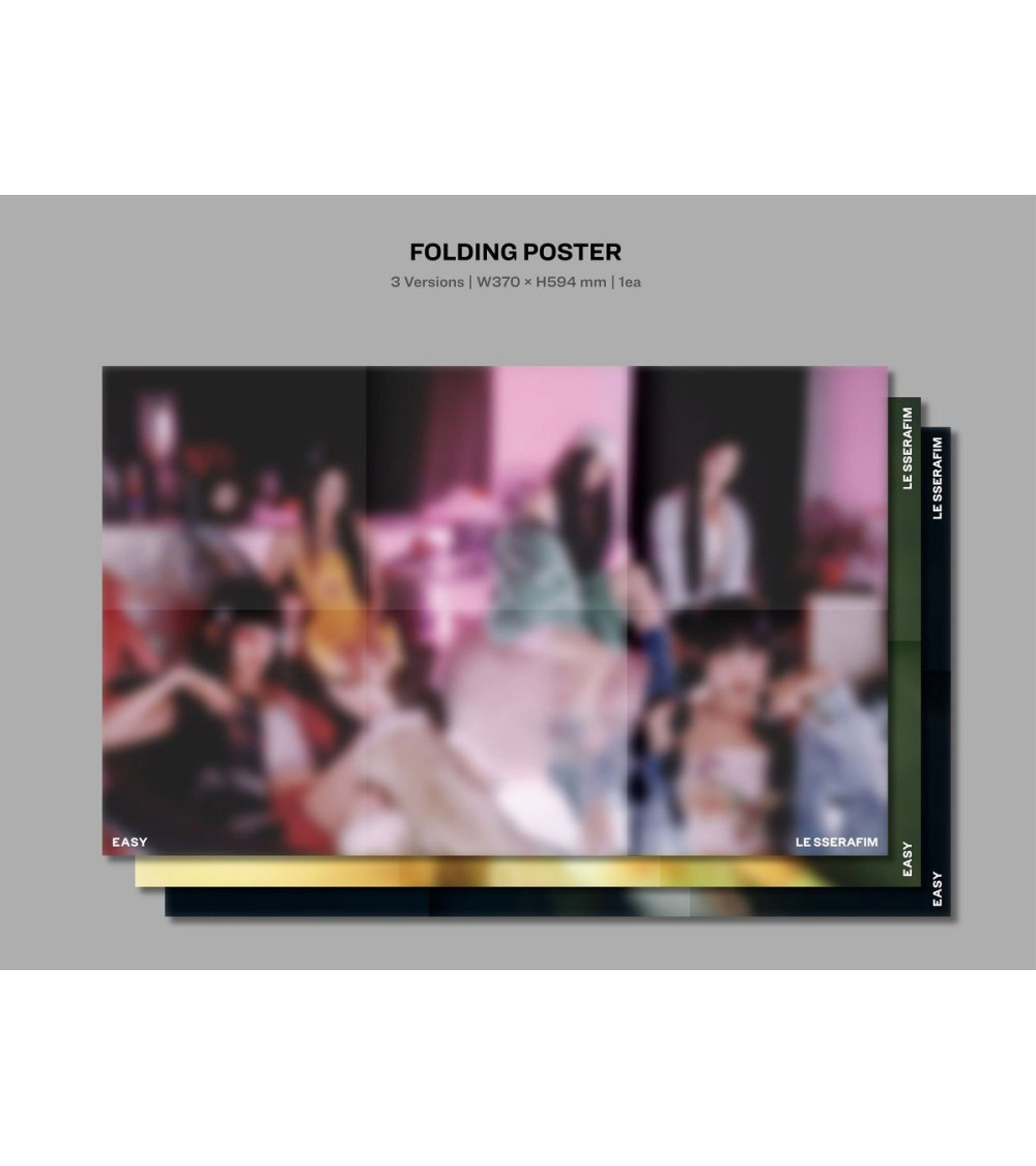 LE SSERAFIM - EASY - VOL.1 BALMY FLEX VER.